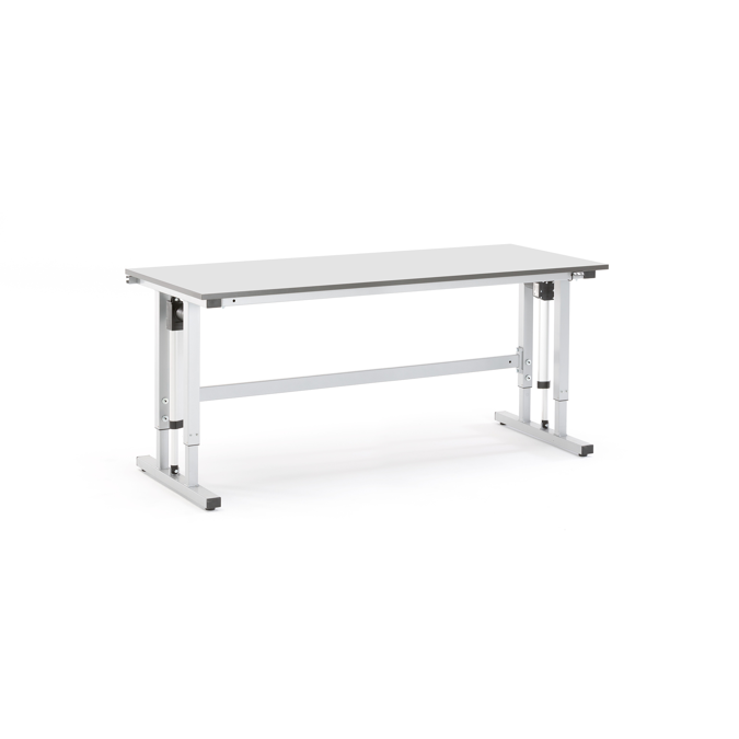 Objetos BIM - ¡Descarga gratis! Height adjustable workbench MOTION ...