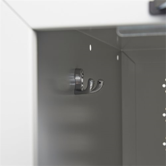 BIM objects - Free download! Z-Locker Classic 1200mm 3 Sections 6 Doors ...