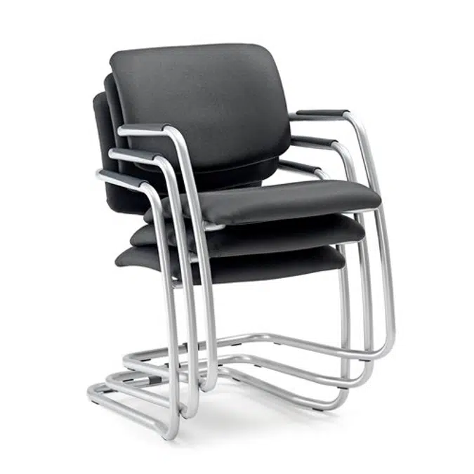 BIM objects - Free download! Stackable conference chair Simcoe | BIMobject