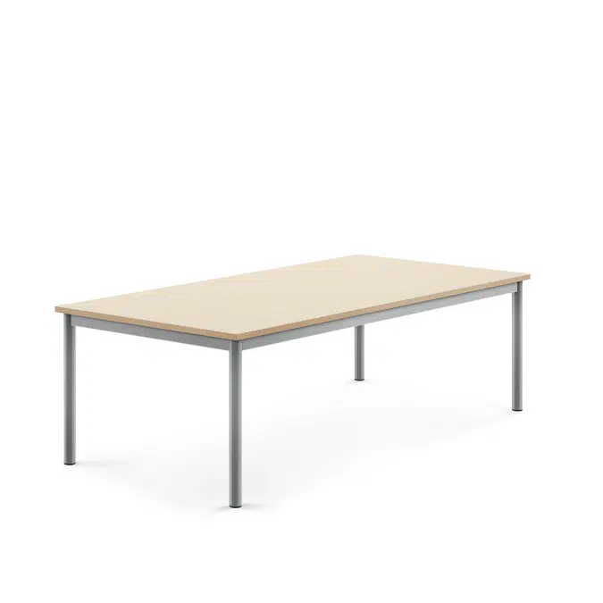 BIM objects - Free download! Desk BORAS rectangular 1600x800x500 | BIMobject