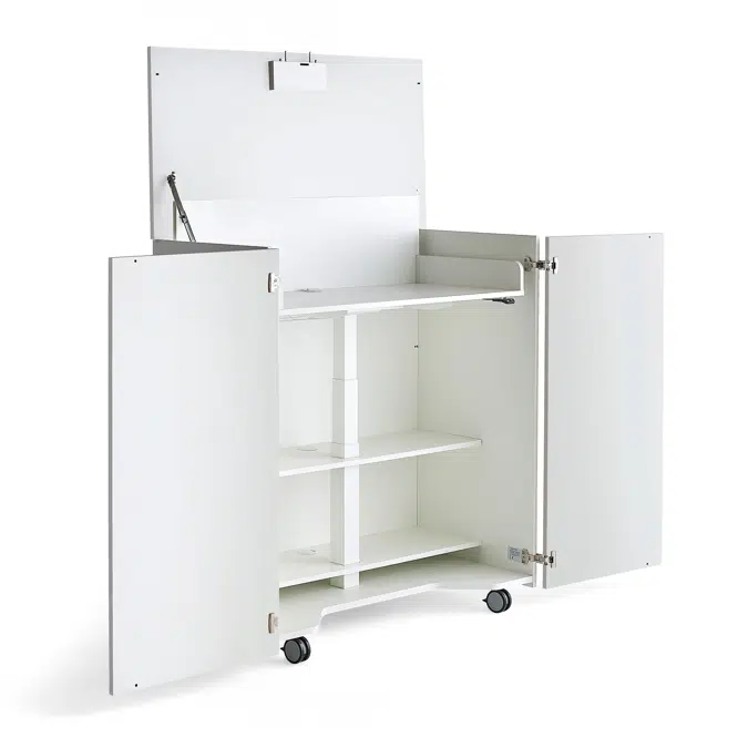 BIM objects - Free download! Mobile workstation CUBIC | BIMobject