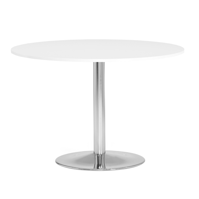 BIM objects - Free download! Round canteen table LILY 1100mm | BIMobject