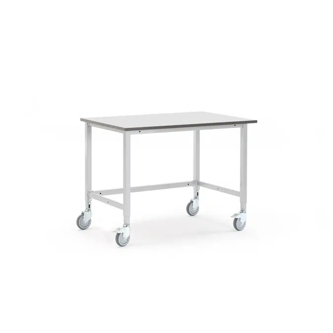 BIM objects - Free download! Mobile workbench MOTION 1200x800mm | BIMobject