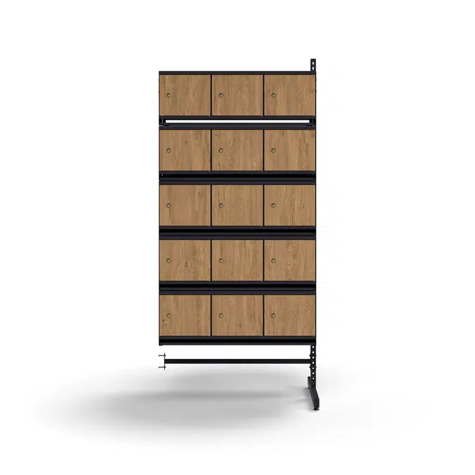 BIM objects - Free download! Shoe cabinet ENTRY, add-on floor unit, 30 ...