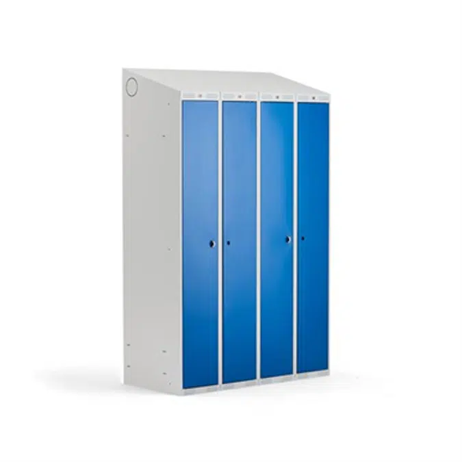 BIM objects - Free download! Clothing Locker Classic Combo 600mm 2 ...