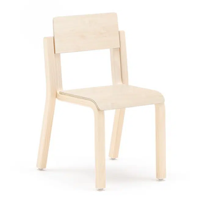 BIM objects - Free download! Children's chair Dante 330mm | BIMobject