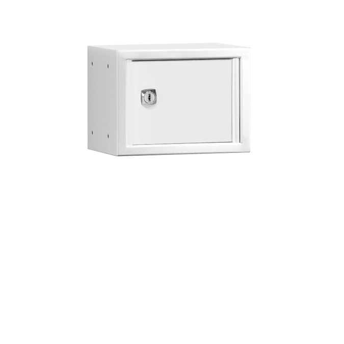 BIM objects - Free download! Personal effects locker CUBE 150x200x150mm ...