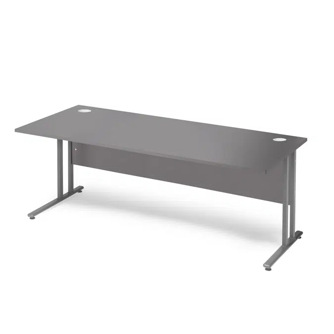 BIM objects - Free download! Straight desk FLEXUS 1800x800mm | BIMobject
