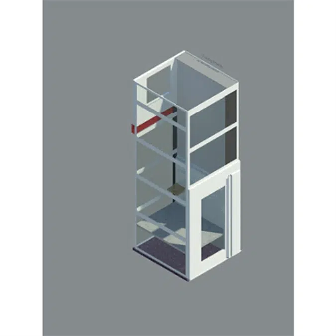 Objetos BIM - ¡Descarga gratis! CIBES A5000 Half front - Open through | BIMobject