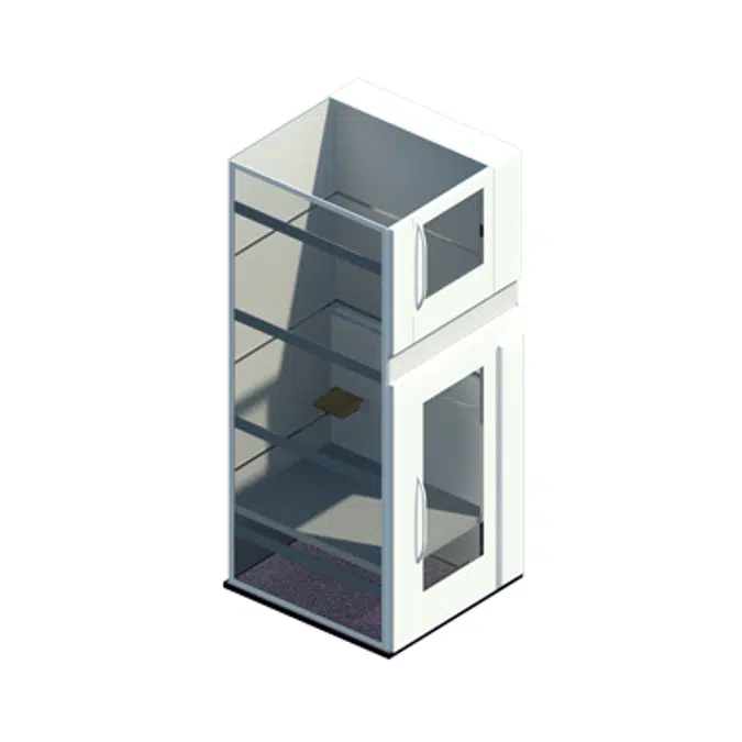 BIM objects - Free download! CIBES A5000 Half front - Single-entry | BIMobject