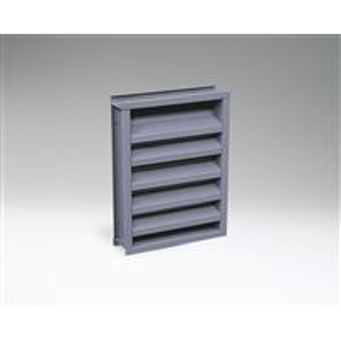 BIM objects - Free download! Ruskin Steel Stationary Stormproof Louver ...