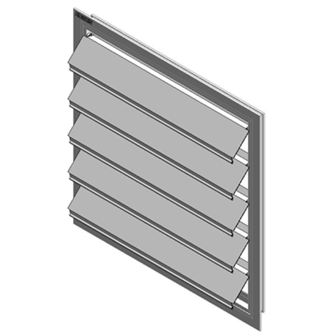 BIM objects - Free download! BD6 Commercial Backdraft Damper | BIMobject