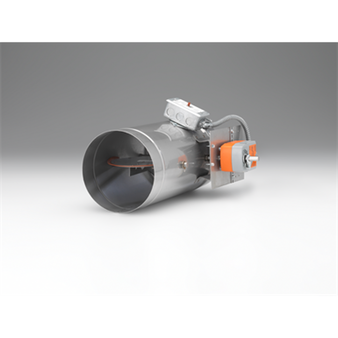 BIM objects - Free download! Combination Smoke and Fire Damper FSDR25SS ...