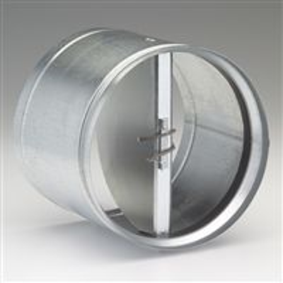 BIM objects - Free download! Round Commercial Control Damper CDR25 ...
