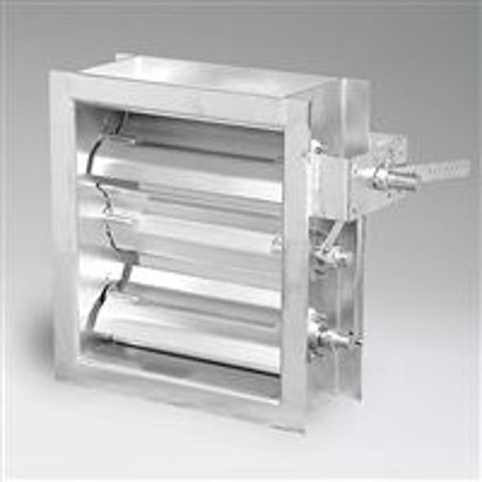 BIM objects - Free download! Ruskin CD82HT High-Temperature Industrial ...