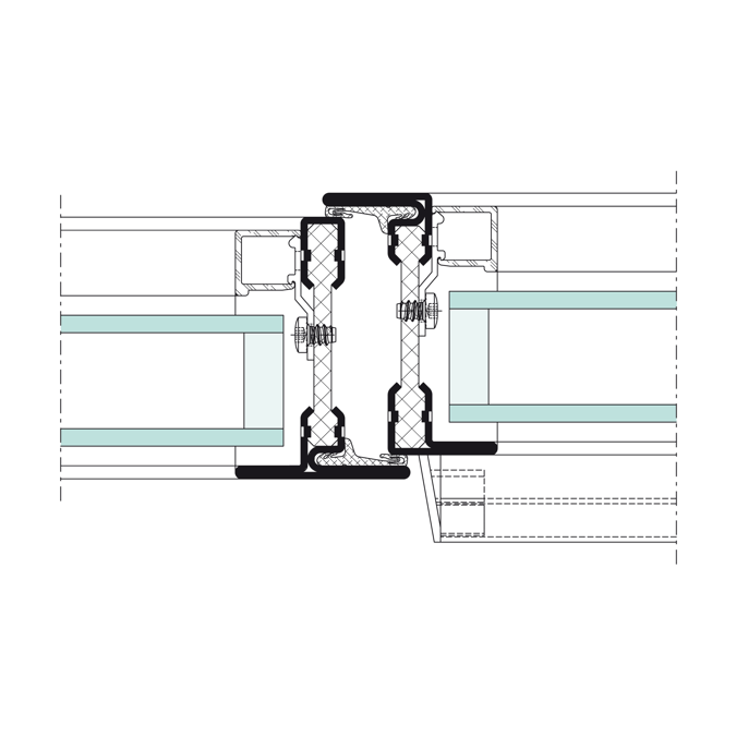 BIM objects - Free download! Window Janisol Arte 2.0, single-vent ...