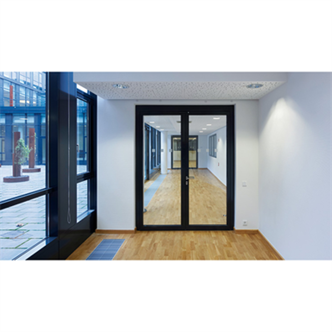 BIM objects - Free download! Door Janisol C4 EI90, single leaf ...