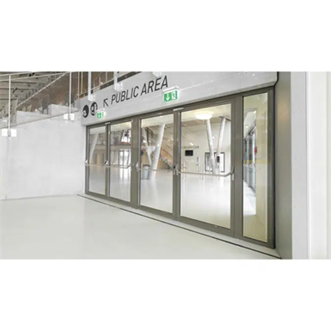 BIM objects - Free download! Door Janisol C4 EI90, double leaf ...