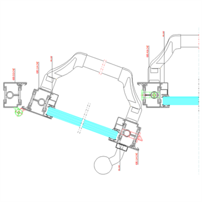 Laden Sie kostenfreie BIM-Inhalte aus BIMobject Tür Janisol C4 EI90, 2 ...