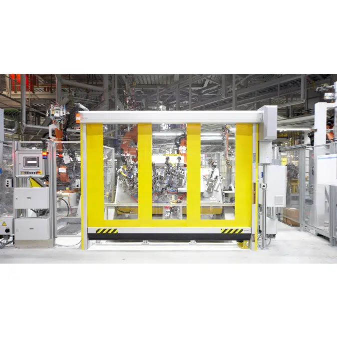 BIM objects - Free download! ASSA ABLOY RP300 Vertical Rapid Roll Door ...