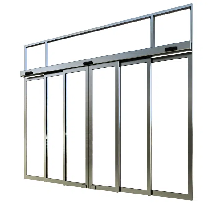 BIM objects - Free download! Sliding Door Frame Telescopic | BIMobject