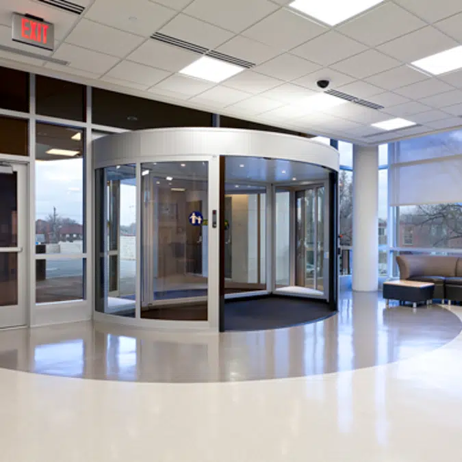 BIM objects - Free download! Revolving Door ASSA ABLOY RD600 | BIMobject