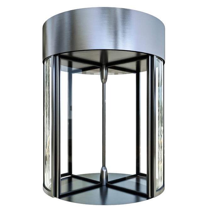 BIM objects - Free download! Security Revolving Door RD400 | BIMobject