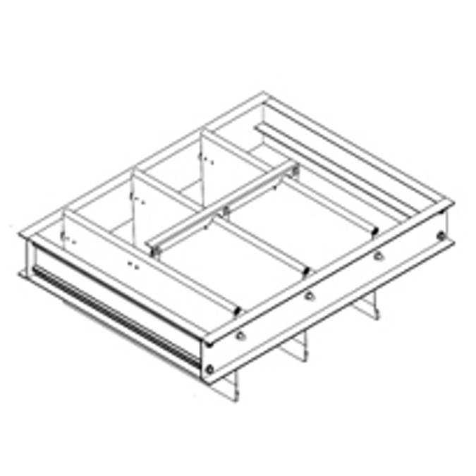 BIM objects - Free download! Counterbalanced Down-Flow Backdraft Damper ...