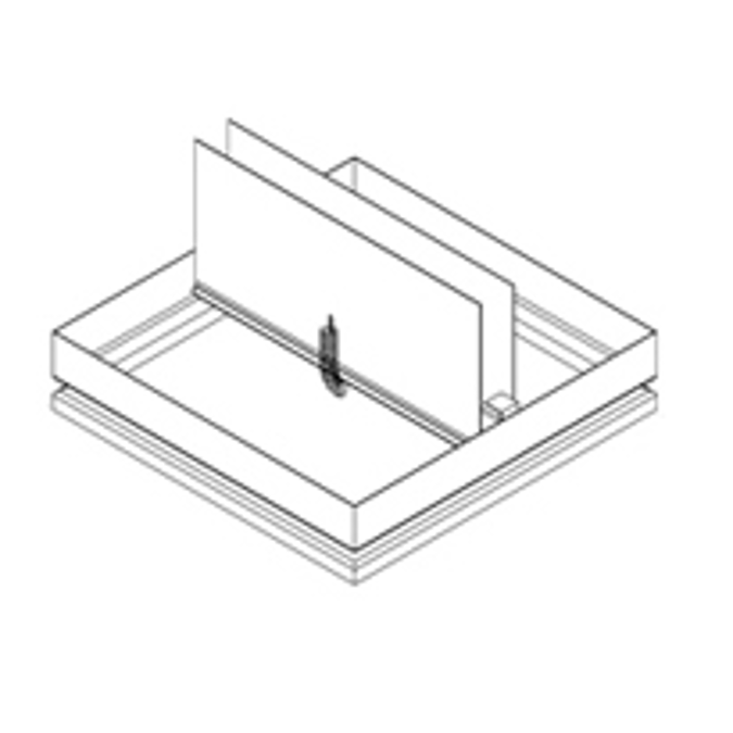 BIM objects - Free download! Backdraft Damper, Butterfly Style Blade ...