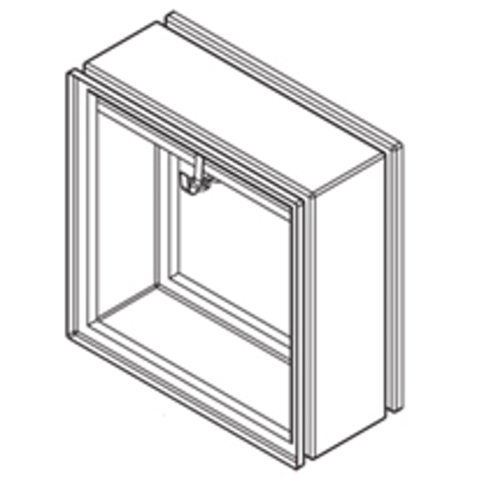 BIM objects - Free download! 3 Hour Static Fire Damper, Curtain Style ...