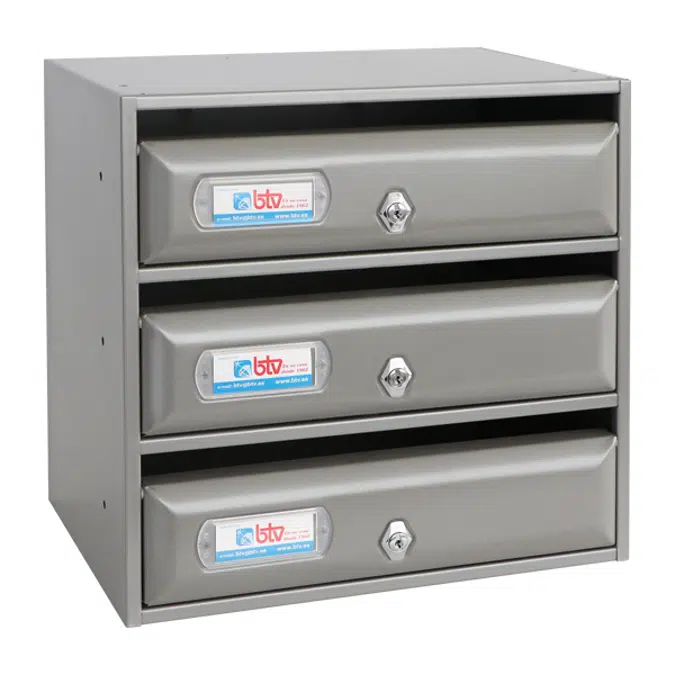 Objetos BIM - ¡Descarga gratis! MAILBOX SEVILLA 345x250x340 G03 ...