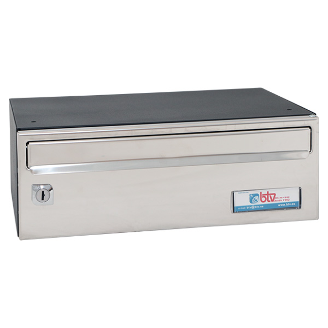 Objetos BIM - ¡Descarga gratis! MAILBOX BARAJAS 345x250x124 G01 BLACK ...