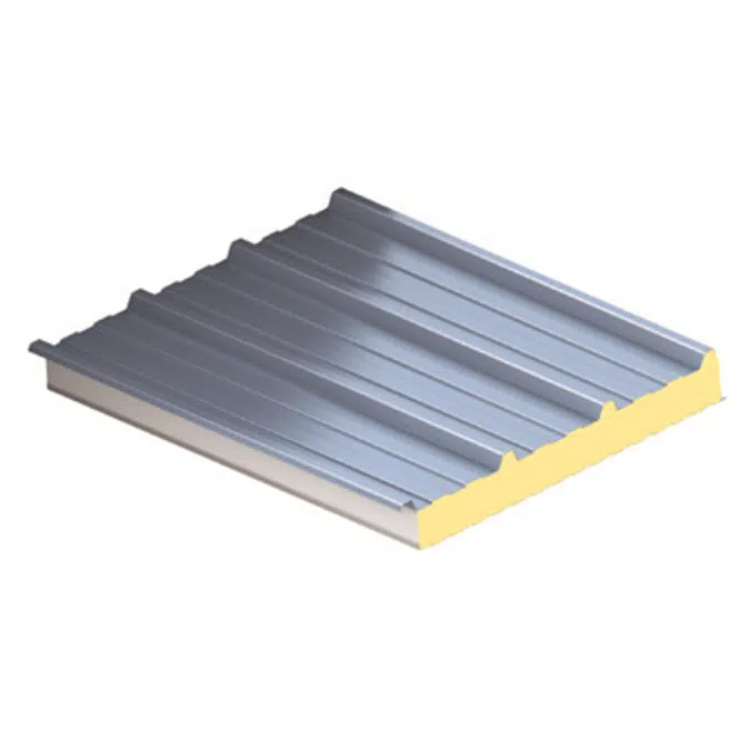 BIM objects - Free download! Insulated Panel KS1000 RW (Roof) | BIMobject