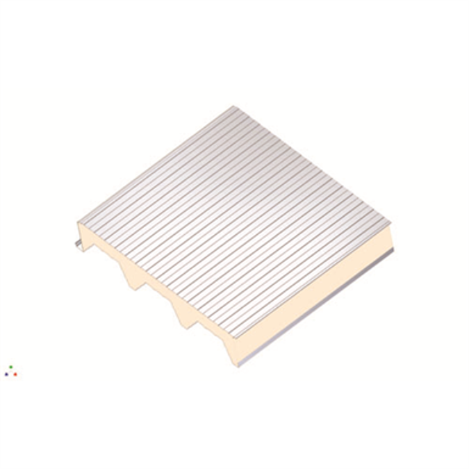 BIM objects - Free download! Insulated Panel KS1000 X-DEK (XD) | BIMobject