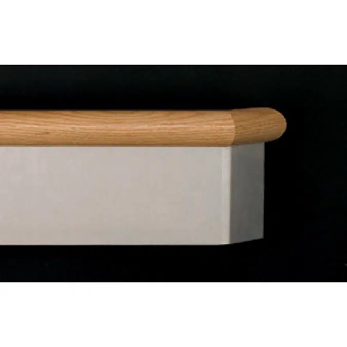 BIM objects - Free download! Korogard® HS50 Handrail | BIMobject