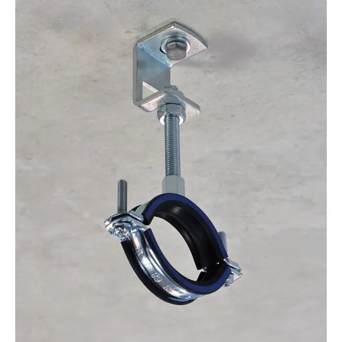 BIM objects - Free download! nVent CADDY Rubber Lined Pipe Clamps ...