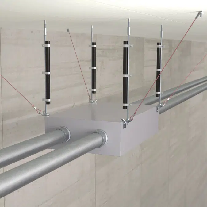 BIM objects - Free download! nVent CADDY Rod Stiffeners | BIMobject