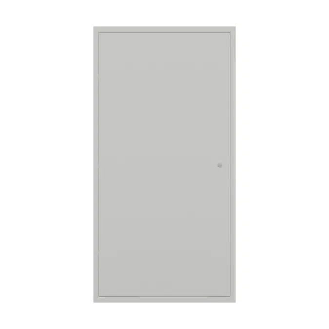 BIM objects - Free download! Riser Door - Wall Application - Metal Door ...