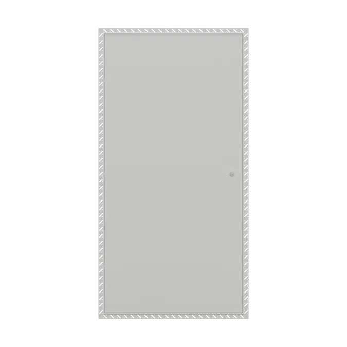 BIM objects - Free download! Riser Door - Wall Application - Metal Door ...