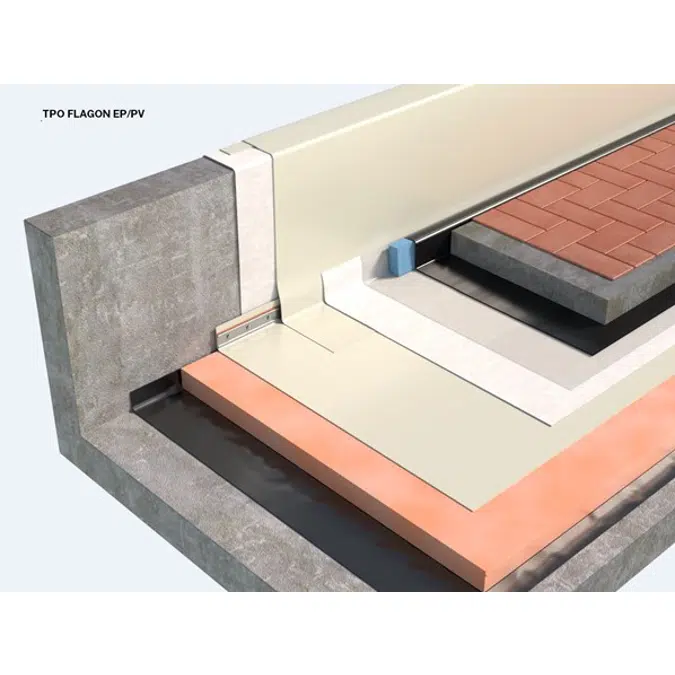 BIM objects - Free download! WALKABLE ROOFING SYSTEM WITH FIXED WARM ...