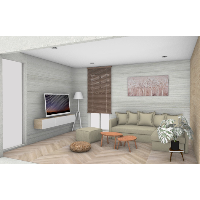 BIM objects - Free download! CPAC 3DP Modular House Size-L | BIMobject