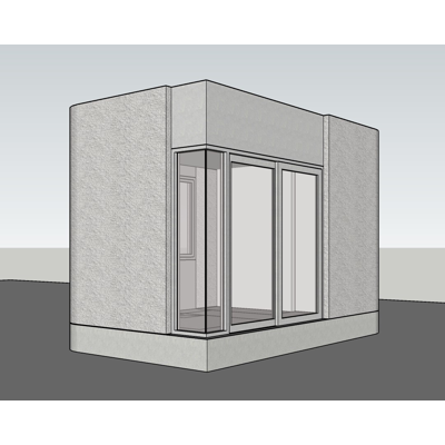 BIM objects - Free download! CPAC 3DP Modular House Size-L | BIMobject