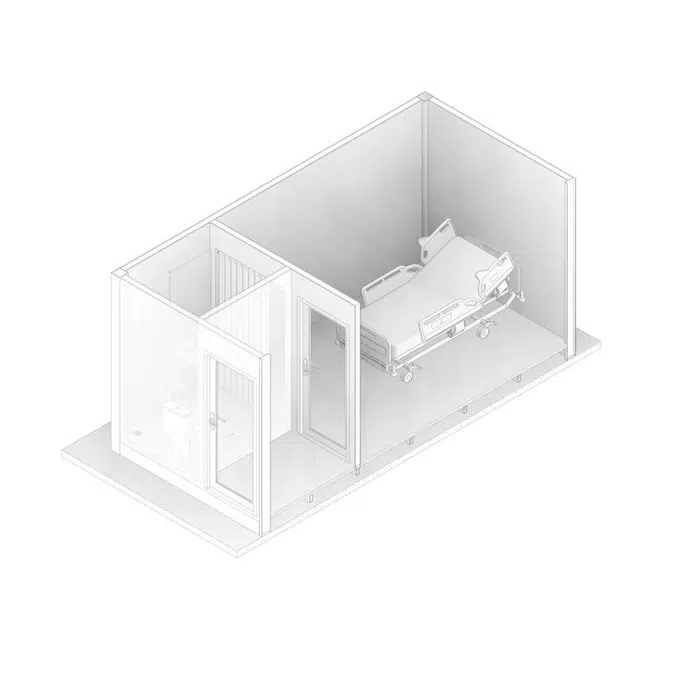 Objetos BIM - ¡Descarga gratis! CPAC Isolate Room | BIMobject