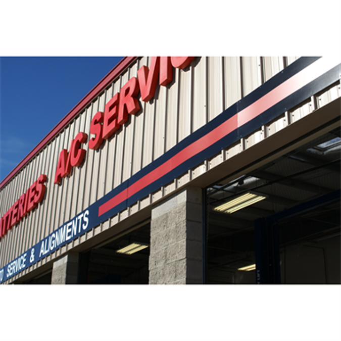 BIM objects - Free download! Panel Rib Wall Panels, 36" Panel Widths ...