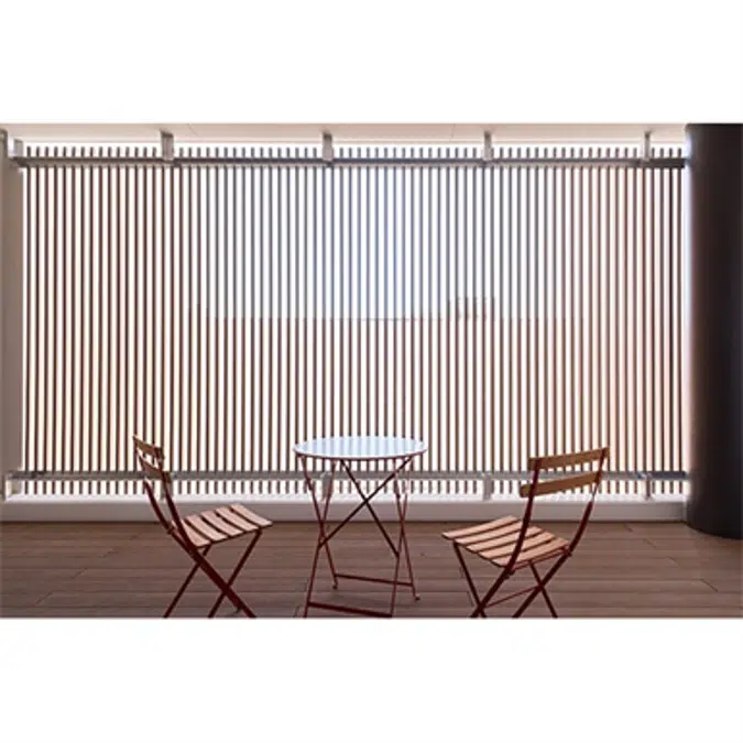 Objetos BIM - ¡Descarga gratis! Vertical Louver 25mm x 100mm - WOODSPEC ...