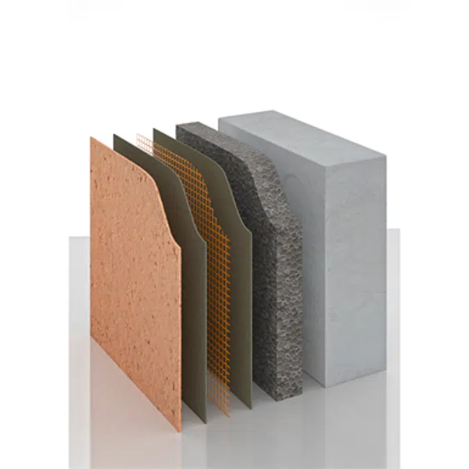 BIM objects - Free download! Passive Wall - Carbon EPS 100mm + Panther ...