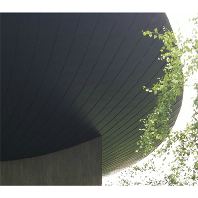 BIM objects - Free download! Flat lock cladding | BIMobject