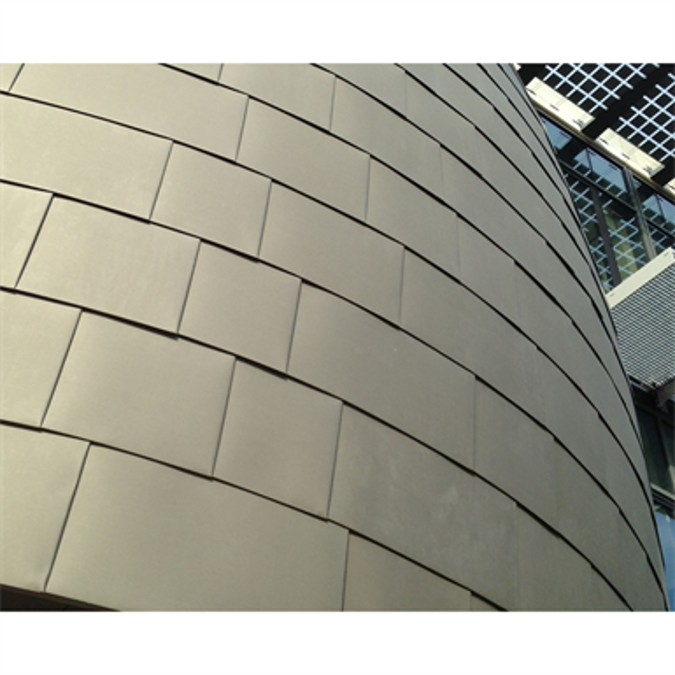 BIM objects - Free download! Flat lock cladding | BIMobject