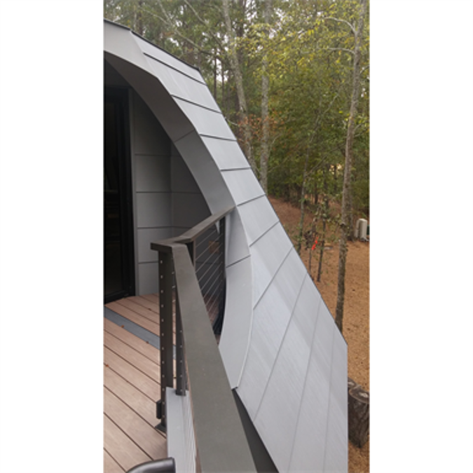 BIM objects - Free download! Flat lock cladding | BIMobject