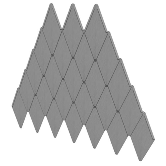 BIM objects - Free download! Rhomboid tile | BIMobject